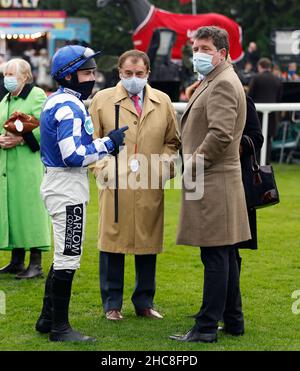Jockey Jonathan Burke during Festival Trials Day at Cheltenham ...
