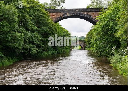The grade II listed Clifton viaduct, known locally as the13 arch ...