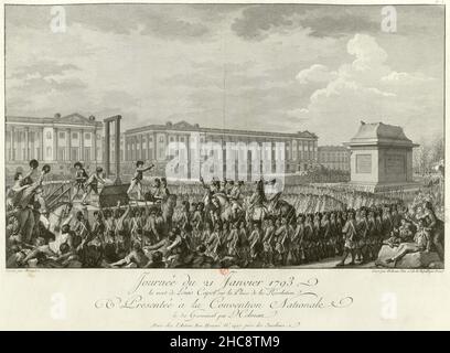 French Revolution: Public execution by Guillotine in the Place de la ...