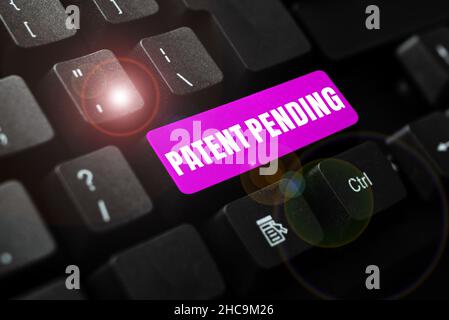 Conceptual display Patent Pending. Concept meaning Request already ...