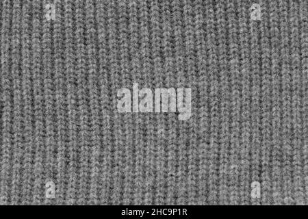 Dark heather grey wool and cachemire scarf fabric texture swatch with ...