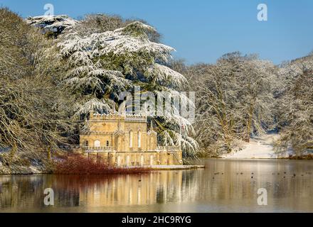 Fort Henry - The Exton Estate, Rutland, in the snow, Monday 25 January ...