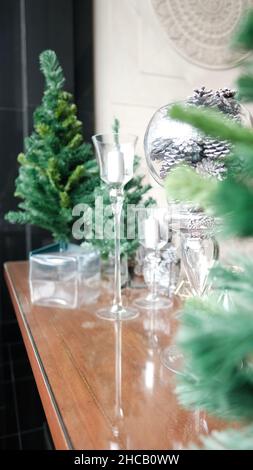 Christmas Tree Decorations JW Marriott Hotel Bangkok Thailand Stock ...