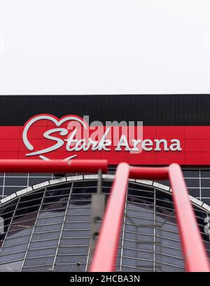 BELGRADE, Serbia - December 26, 2021 - Belgrade arena, known as Stark ...