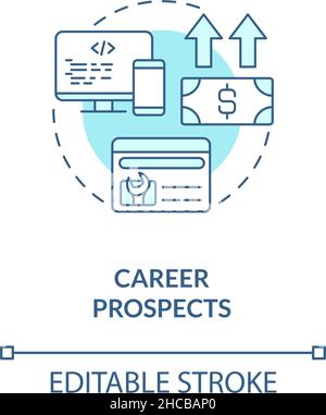 Career prospects concept icon Stock Vector Image & Art - Alamy