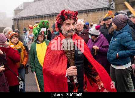LONGSWORD DANCE: Handsworth Longsword dancers perform. A tradition of ...
