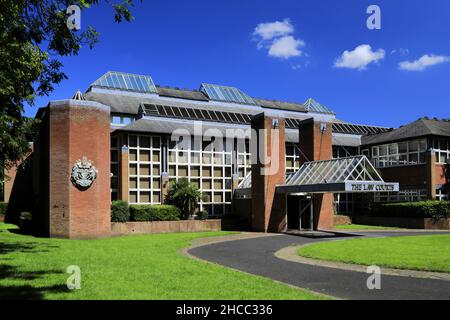 The Law Courts, Warrington City Centre, Cheshire, England, UK Stock ...