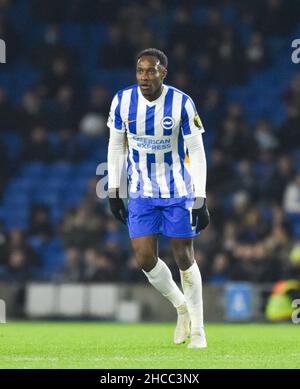 Brighton & Hove Albion forward Danny Welbeck (18) in action during the ...