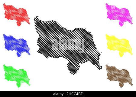 Poonch district (Jammu and Kashmir union territory, Republic of India ...