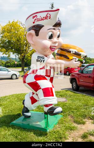 Big Boy. Mascot or icon of Big Boy restaurants. Frisch's Big Boy ...