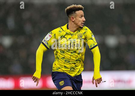 Callum Robinson of West Bromwich Albion celebrates scoring the first ...