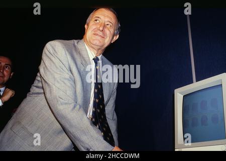 Archives 90ies: Robert Kendall, Interpol, Lyon, France Stock Photo - Alamy
