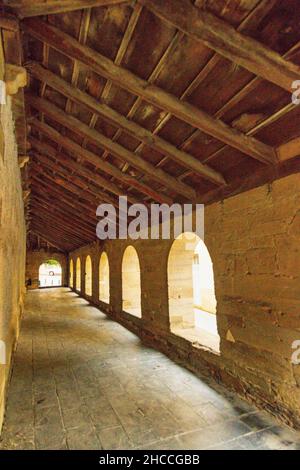 Romanesque church of San Salvador gradas de Salime Stock Photo - Alamy