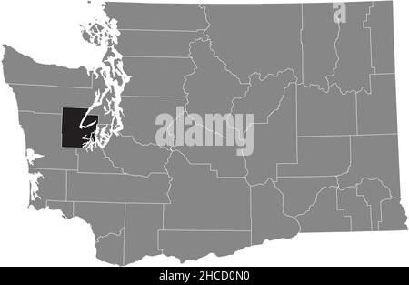Mason County, Washington outline map set Stock Vector Image & Art - Alamy