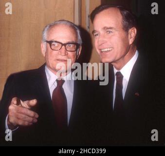 Barry Goldwater George Bush 1980 Photo by John Barrett/PHOTOlink Photo ...