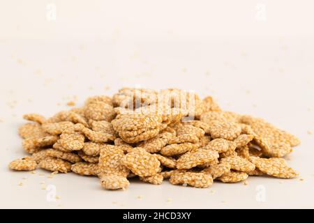 Indian Sweet food Rewri also known as rewadi or revadi is popular ...