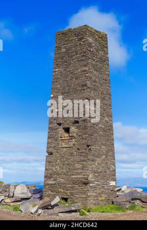 The Slate Quarry at Knightstown, Valentia Island, County Kerry in the ...