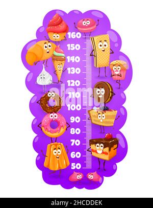 Baby food chart isolated cartoon vector illustration. Young mom making ...