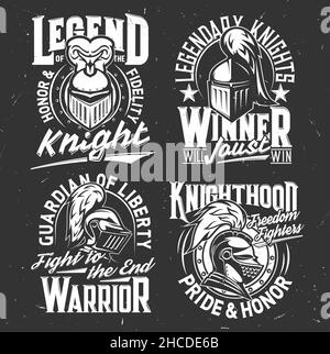 Shield Sword Knight Defender Spartan Soldier Warrior Mascot Logo Stock ...