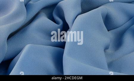 baby blue fabric texture, wrinkled fabric as a background Stock Photo ...