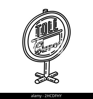 Mandatory and Prohibitory Traffic Signs Hand Drawn Set Icon Vector Stock Vector Image & Art - Alamy