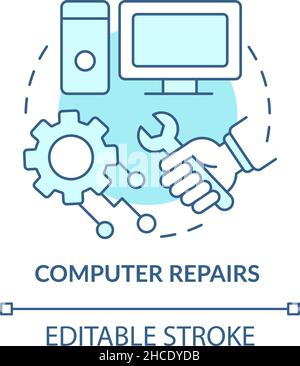 Troubleshooting computer software abstract concept vector illustration Stock Vector Image & Art ...