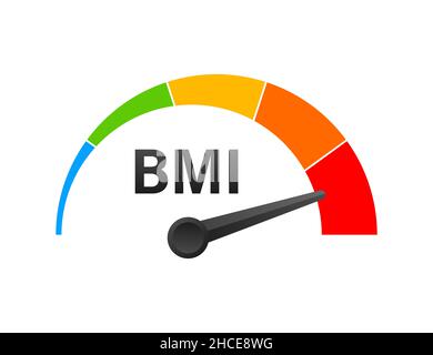 Indikator bmi on white background. Chart concept. Vector icon Stock Vector Image & Art - Alamy