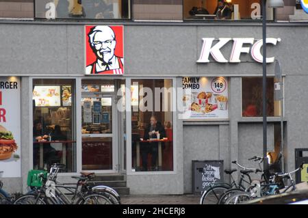 Copenhagen/Denmark./28 December 2021/ American fast food chain ...