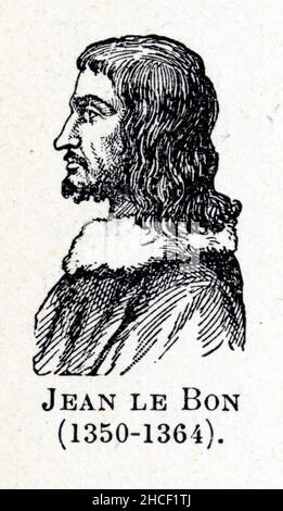 JEAN LE BON. Roi de France Stock Photo - Alamy