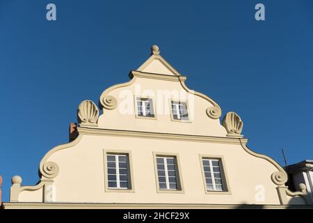 Luckau, Saxony-Anhalt, Germany: Baroque Buildings around the main ...