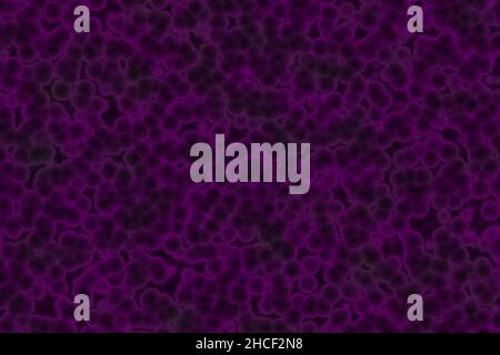 artistic beautiful pink big amount of bio primitive organisms computer ...