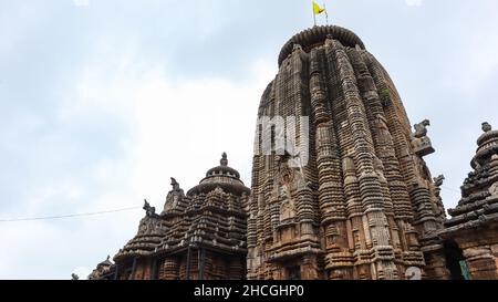 Beautiful shot of the Ananta Basudev Temple under the cloudy skies in ...