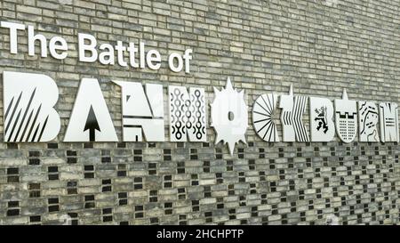 The Battle of Bannockburn building and museum, Stirling, Scotland in ...
