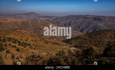 The Taurus (Toros) Mountains, Turkey. Beautiful landscape with view ...