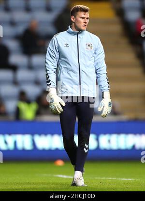 Coventry City goalkeeper Ben Wilson after the Sky Bet Championship play ...