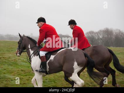 Holderness Hunt meet Monday 27th December 2021 Beverley Westwood East ...