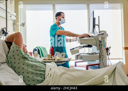 Miami Beach Florida Mt. Mount Sinai Medical Center centre hospital ...