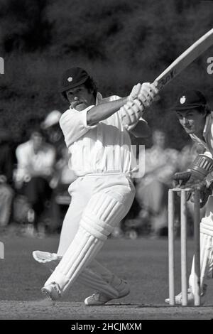 Wayne Larkins batting for Northamptonshire against Surrey, John Player League, Tring ...