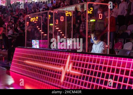 Bonn, Germany. 29th Dec, 2021. Telekom Dome, Basketball, BBL, Matchday ...