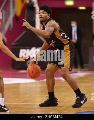 Bonn, Germany. 29th Dec, 2021. Telekom Dome, Basketball, BBL, Matchday ...