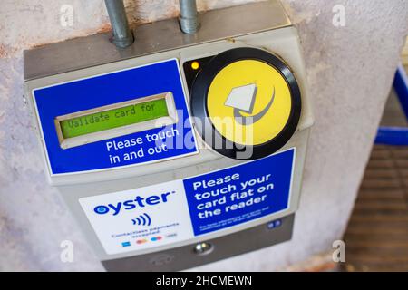 Southeastern railways self service ticket machines at a railway station ...