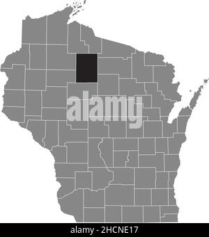 Price County (Wisconsin) outline map set Stock Vector Image & Art - Alamy