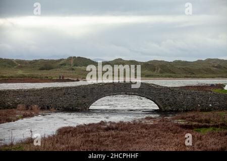 The Bridge at Aberffraw, Anglesey Stock Photo - Alamy
