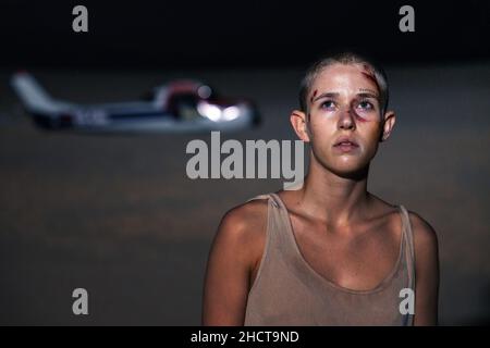 MARIE REUTHER in KAMIKAZE (2021), directed by KASPAR MUNK. Credit ...