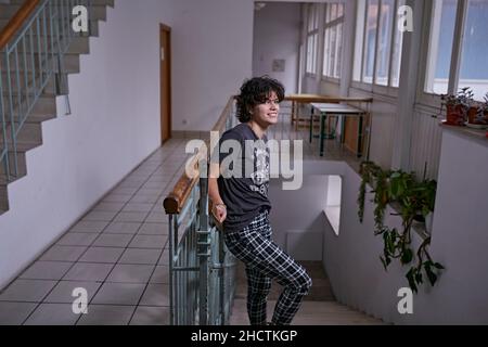 Sara Michael Dedic, a student of Mostar Rock School Stock Photo - Alamy
