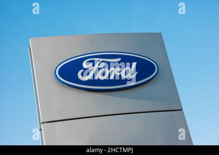Ford logo 1903 Stock Photo - Alamy