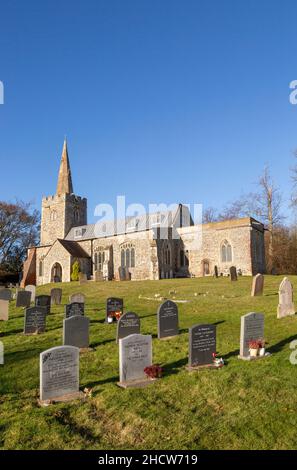 Parish church of Saint Mary, Polstead, Suffolk, England Stock Photo - Alamy