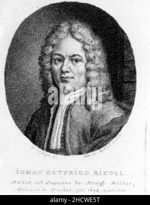 Johann Gottfried Riedel Stock Photo - Alamy