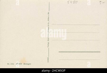 Remagen, Rheinland-Pfalz - Stadtansicht mit Rhein (2 Stock Photo - Alamy