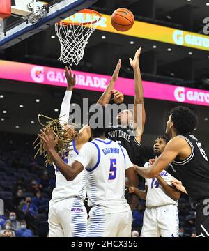 Providence forward Ed Croswell (5) in action during an NCAA college ...